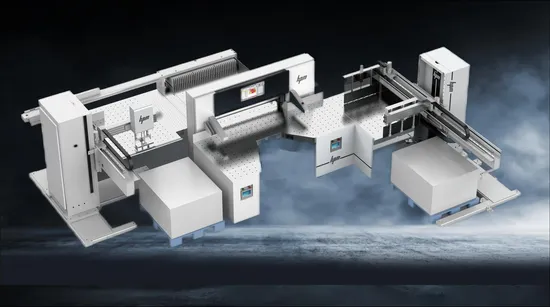 Intellective Paper Cutting System with Full Compamy Control System ...